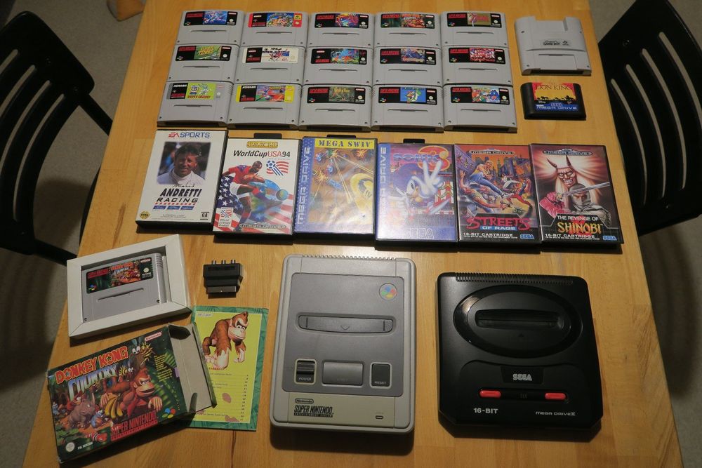 Ninetendo SNES + Sega Mega Drive | Kaufen auf Ricardo