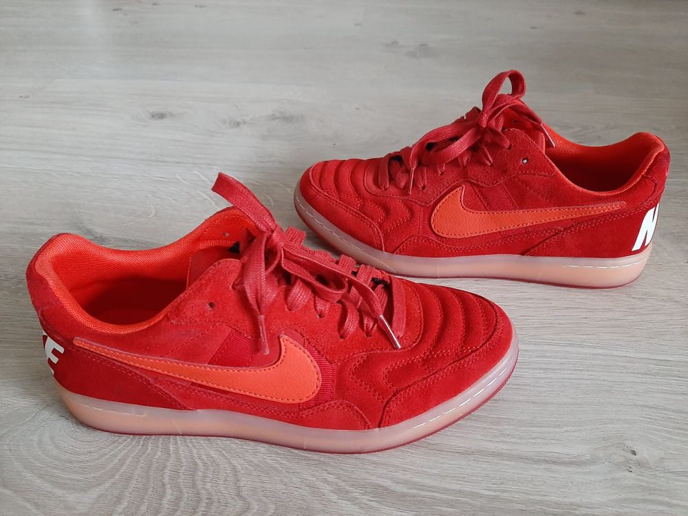 Original Nike rote Wildleder Sneaker Grösse 39 Turnschuhe | Kaufen auf ...