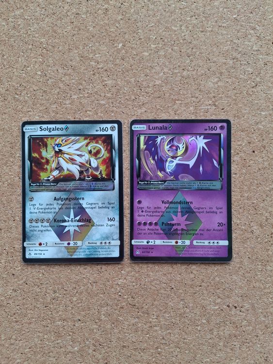 Solgaleo und Lunala Prism (Neu (gemäss Beschreibung)) in Seedorf UR für ...