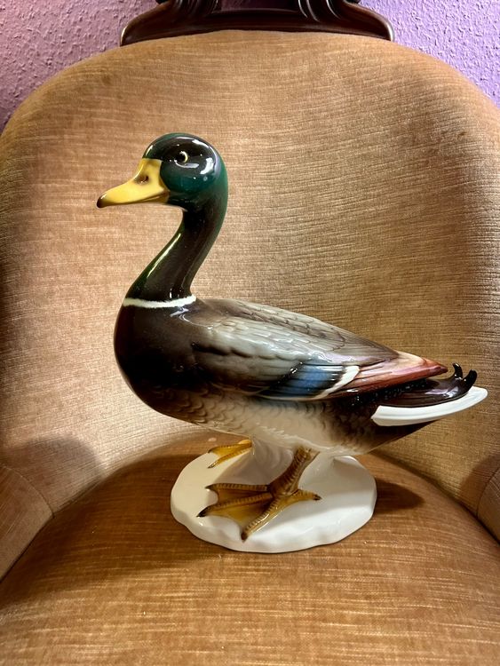 Canard colvert en porcelaine « Goebel » | Kaufen auf Ricardo