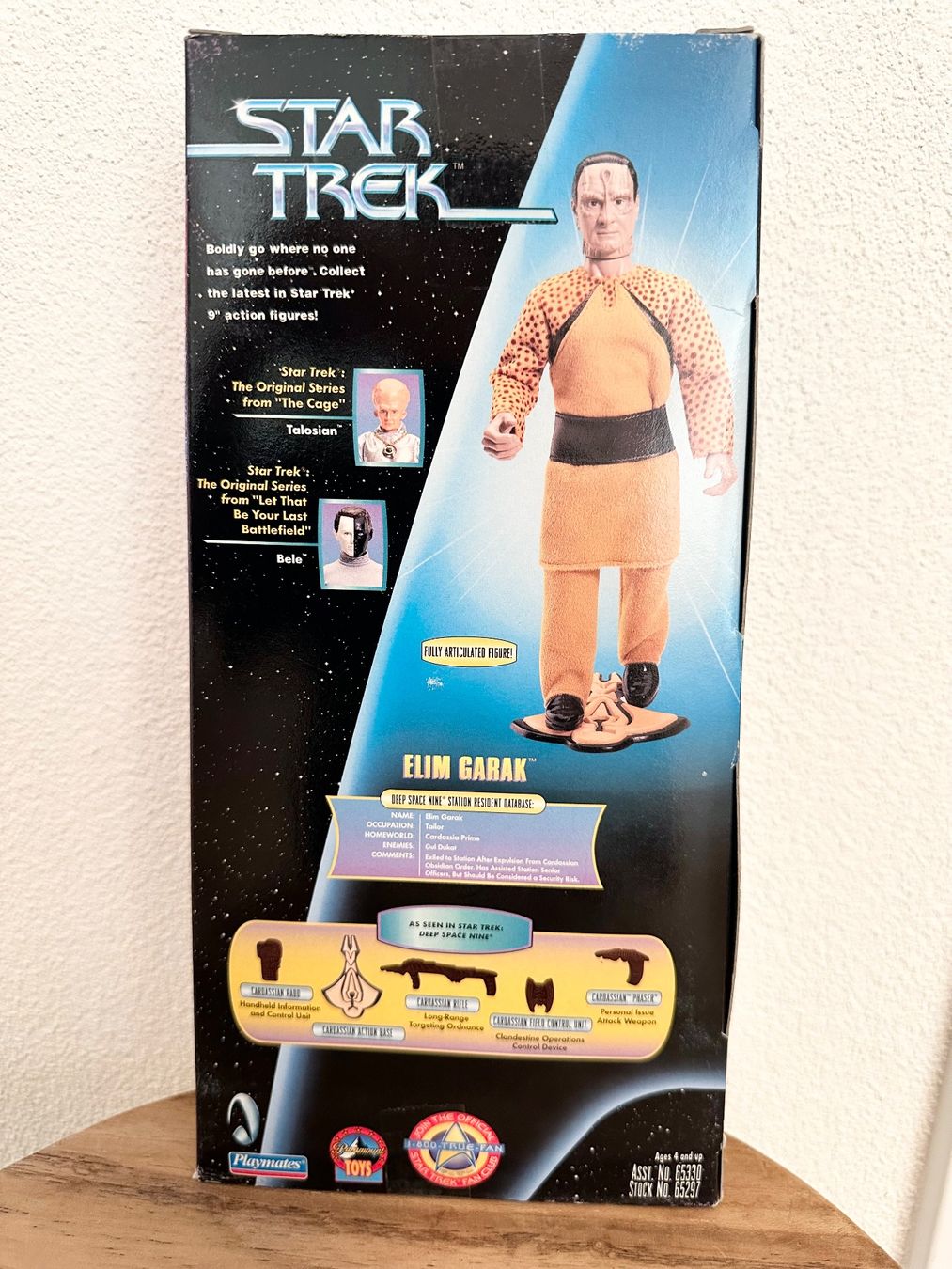 Star Trek Elim Garak Warp Factor Serie Neu 1998 vintage rar (Neu und ...