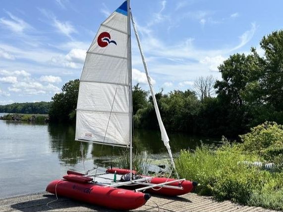 Grabner HAPPY Cat ligth - Segelboot - Katamaran - aufblasbar | Kaufen ...