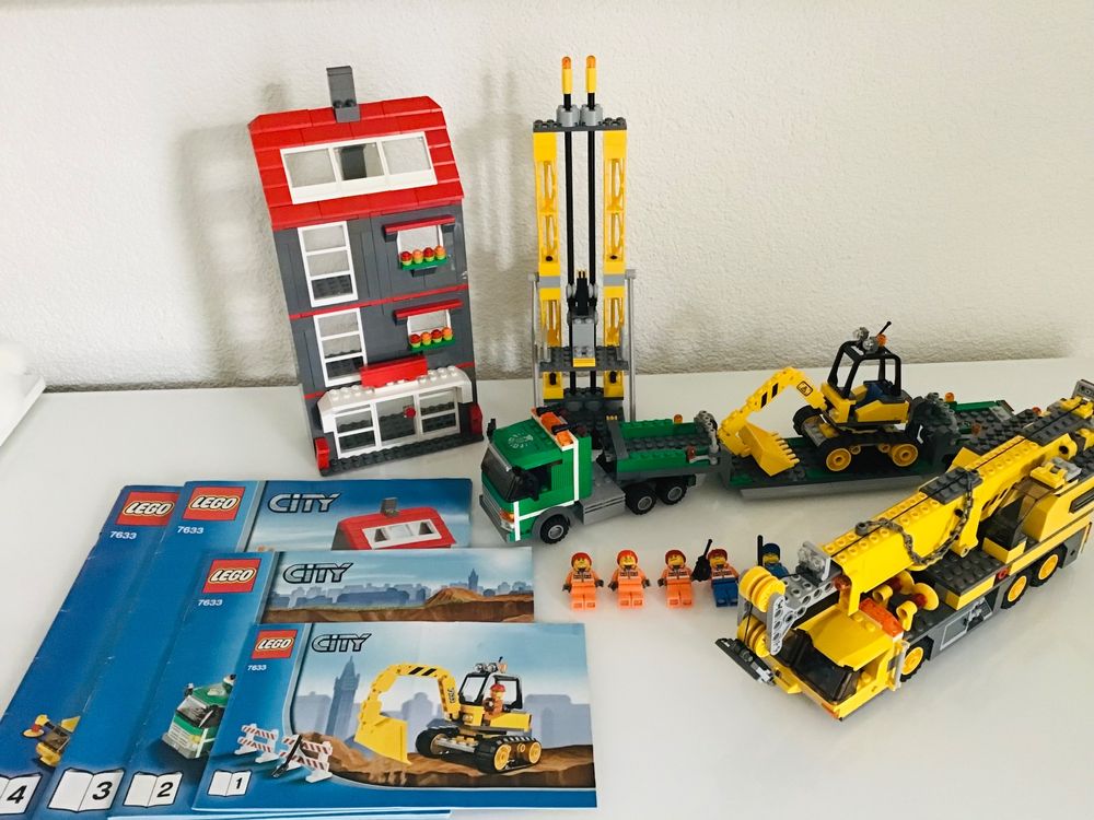 Lego City 7633 Baustelle (Gebraucht) in Rodersdorf für CHF 109 – mit ...