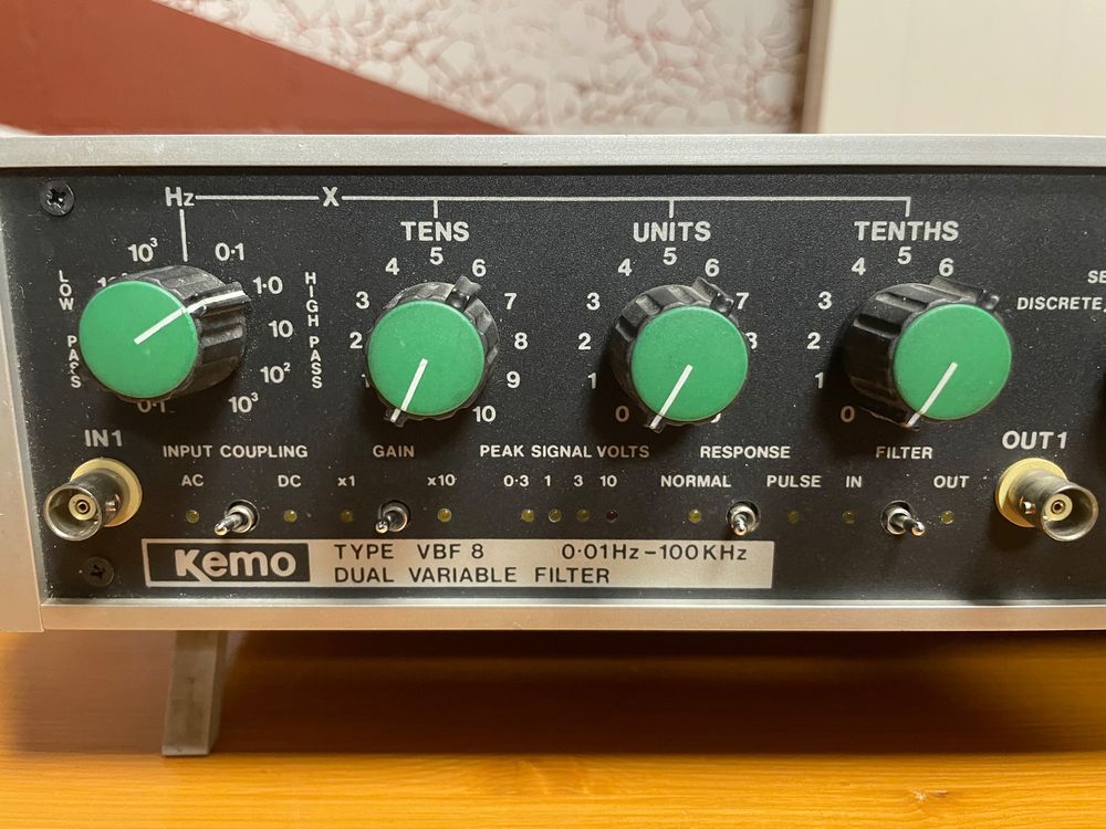 KEMO Dual Variable Filter 0.01 Hz - 100KHz (Gebraucht) in Kaltbach für ...