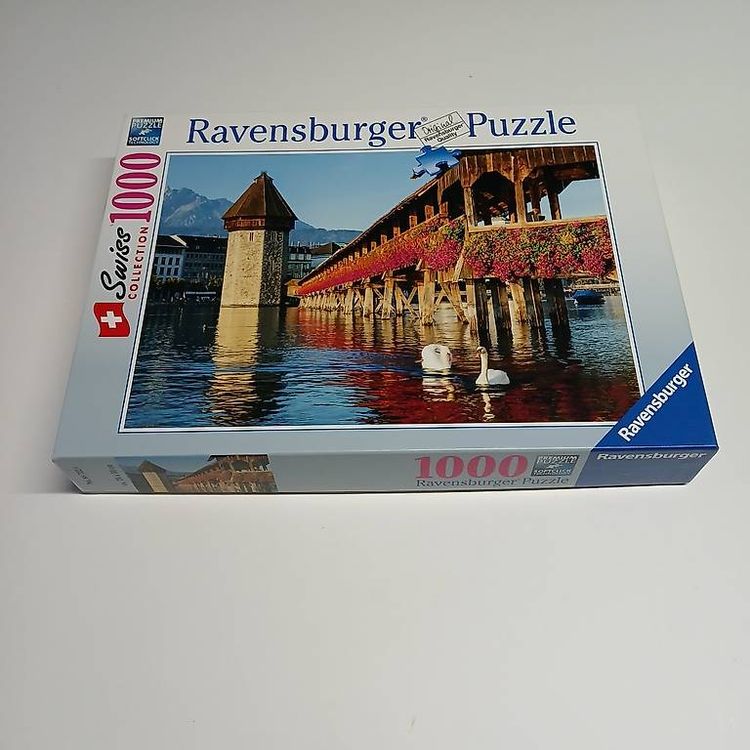 Ravensburger Puzzle 1000 Teile Kappelbrücke Luzern (Gebraucht) in Teufen AR für CHF 10 – nur ...
