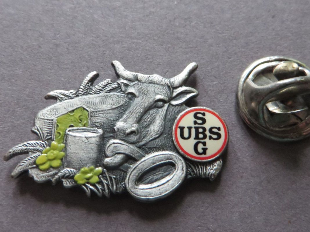 PIN SBG UBS KUH KÄSE MILCH, BANK SCHWEIZ (Gebraucht) in Neuhausen für ...