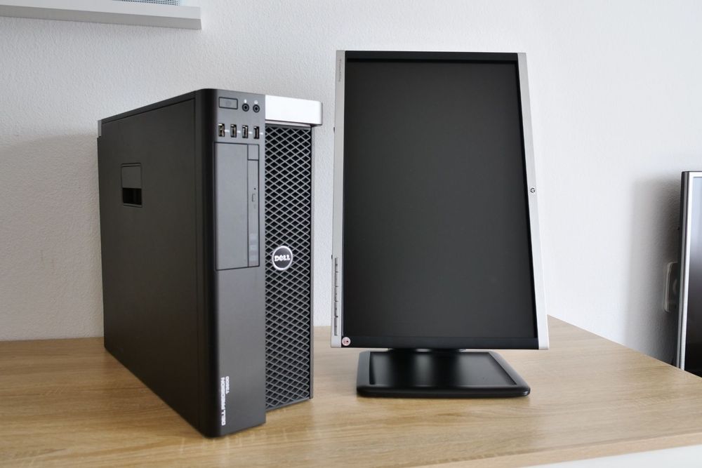 Dell Precision T3600 Workstation Xeon 32GB Ram mit Monitor (Gebraucht ...