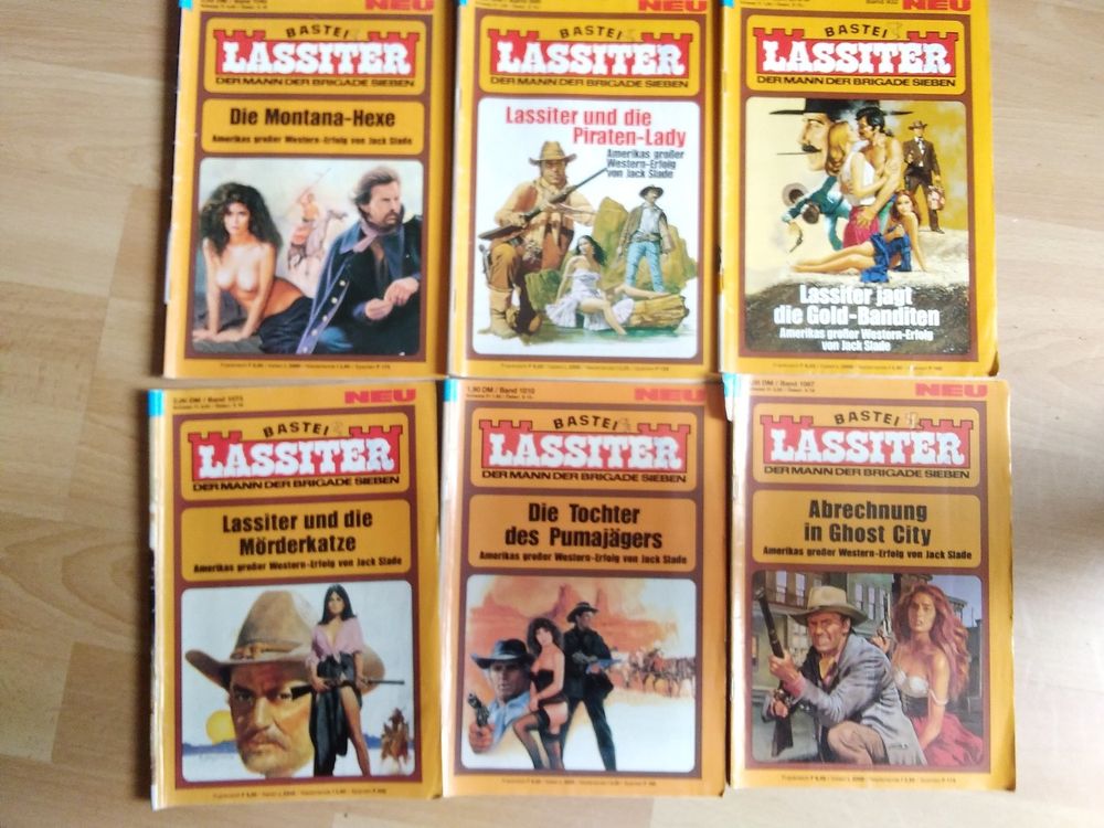 FERIENLEKTÜRE 6 Lassiter Western für 9.-- (Gebraucht) in Killwangen für ...