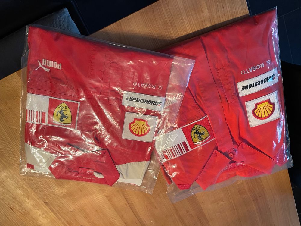 Original Ferrari Mechaniker Team Hemden | Kaufen auf Ricardo