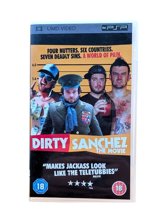 UMD-Video Dirty Sanchez the Movie (PSP) (Gebraucht) in Domat/Ems für ...
