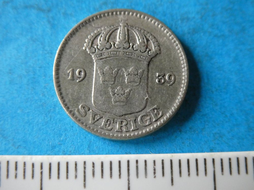 Schweden 1939, 25 Oere - Silber | Kaufen auf Ricardo