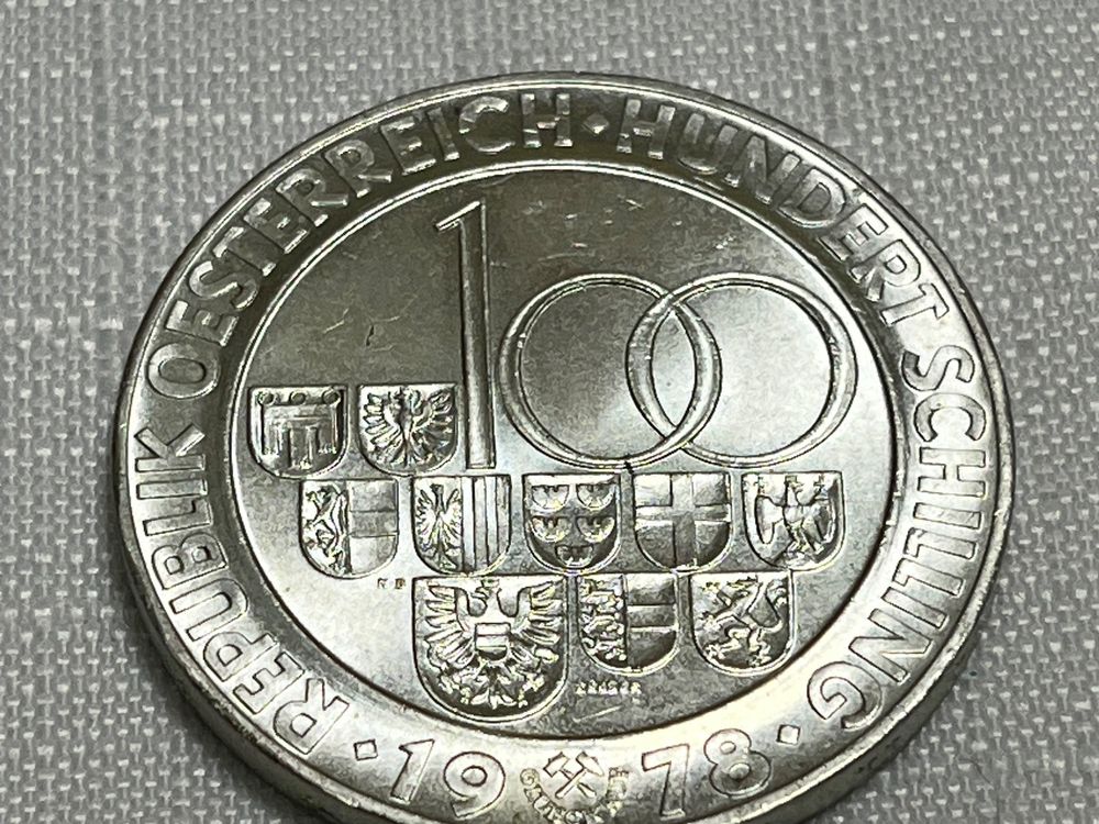 3. 100 Schilling 1978 (Gebraucht) in St. Peterzell für CHF 8 – mit ...