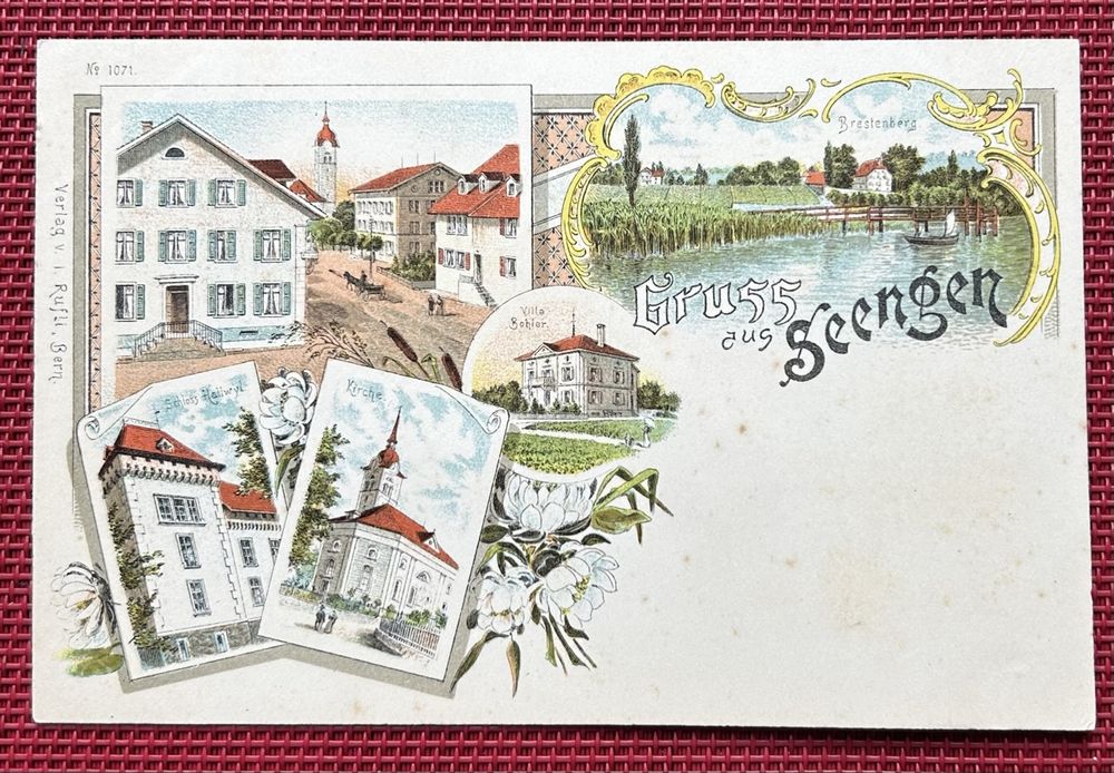 Gruss aus Seengen Litho (Gebraucht) in Horw für CHF 38 – mit Lieferung ...