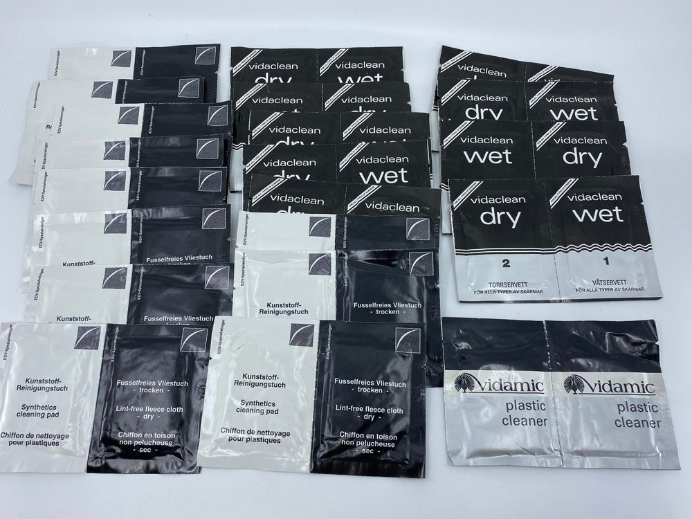 20 Pack Vidamic Vidaclean Reinigungstücher (Neu und originalverpackt ...