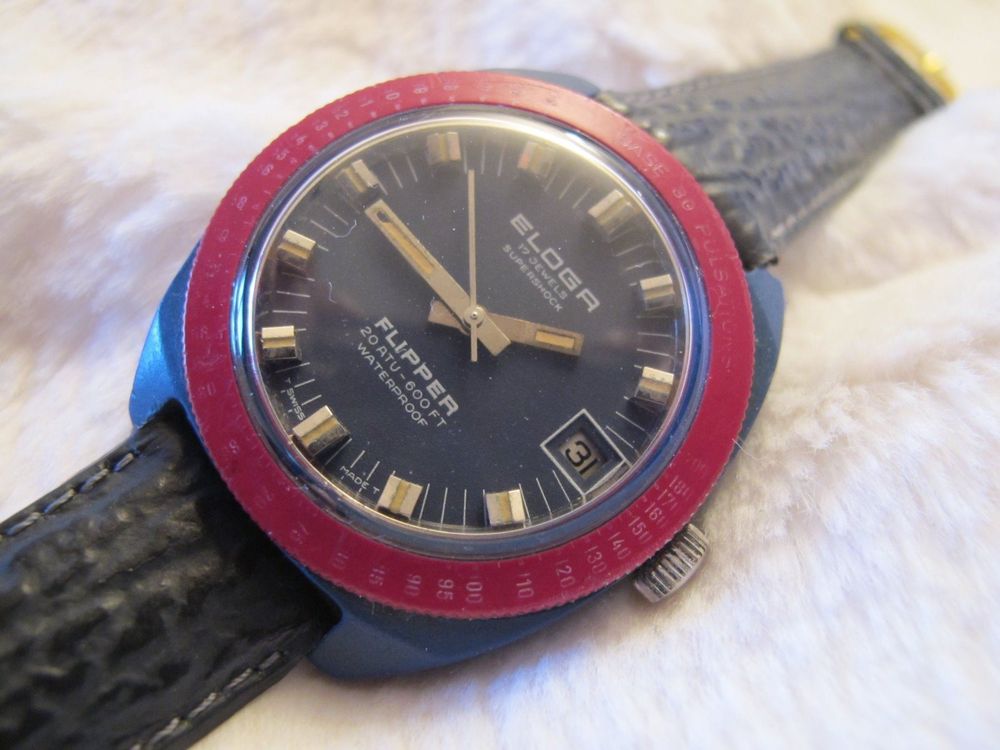 Taucheruhr Eloga Flipper Mechanisch Herr (Gebraucht) in Sulgen für CHF ...
