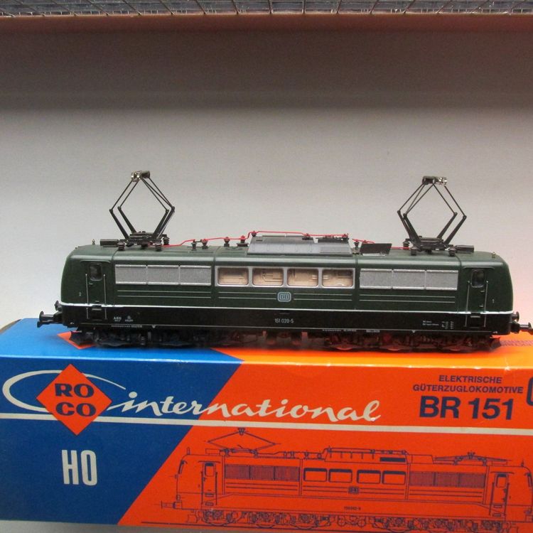 ROCO. DB E-LOK BR 151 GRÜN OVP | Kaufen auf Ricardo