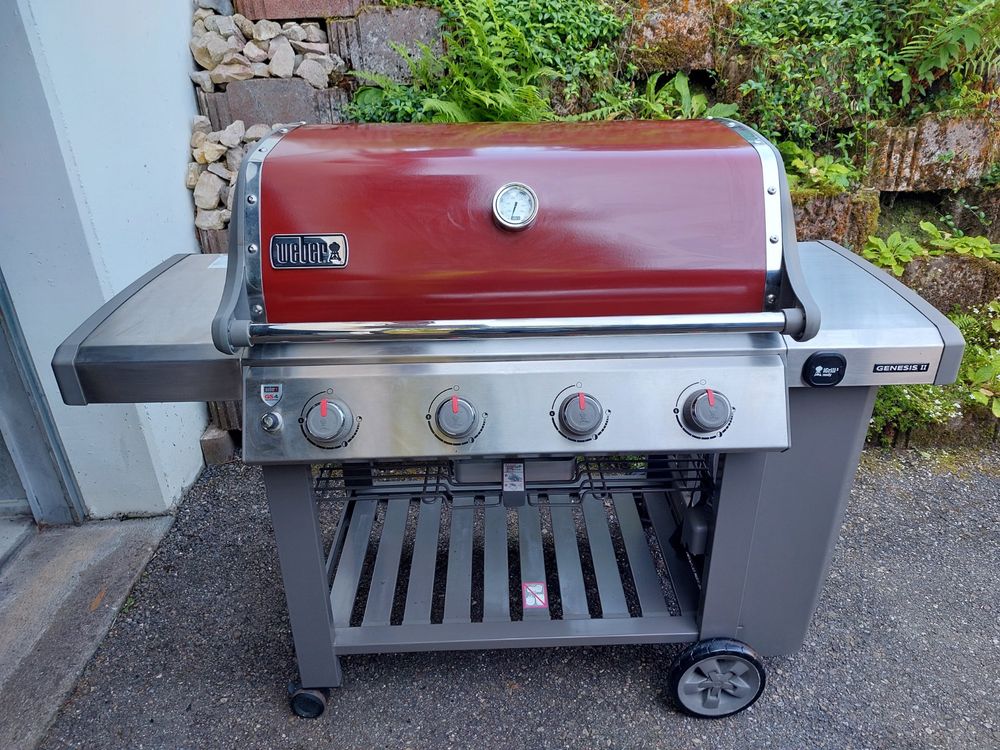 Extraklasse Gasgrill Weber Genesis II S-410 GS4 Edelstahl (Gebraucht ...