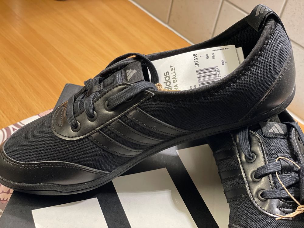 Adidas Diona Ballet Ballerina Schwarz 40 1/3 , UK7 (Neu (gemäss ...