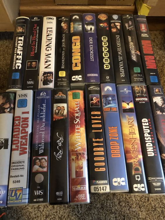 VHs sammlung TOP | Kaufen auf Ricardo
