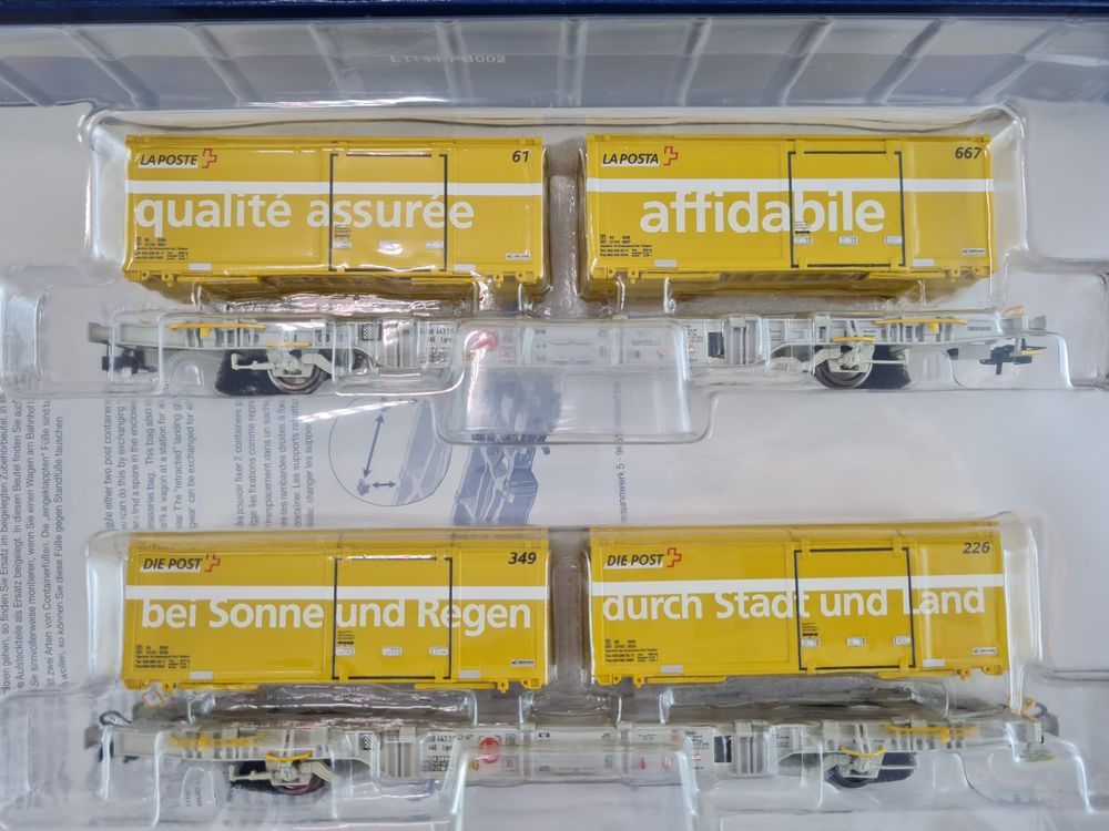 Liliput L240042 Containerwagen Schweizer Post H0 1:87 (Neu (gemäss ...