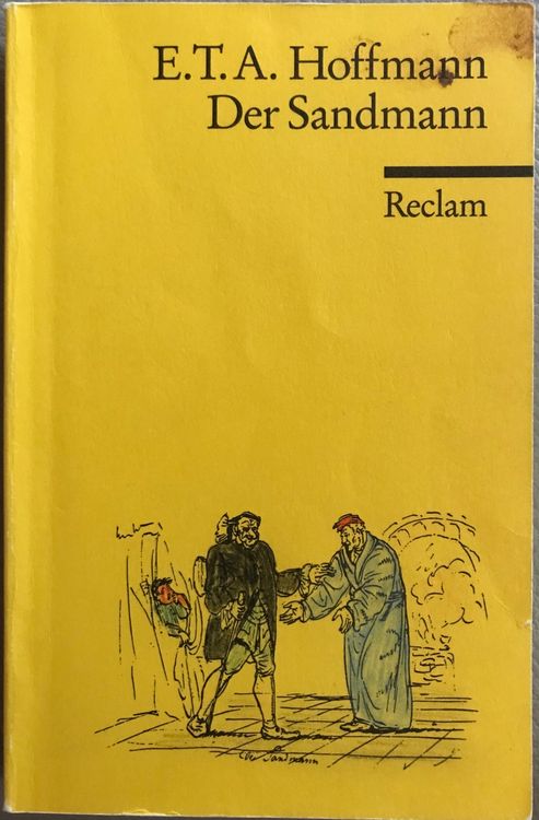 DER SANDMANN - E.T.A. HOFFMANN - RECLAM - GELB | Kaufen auf Ricardo