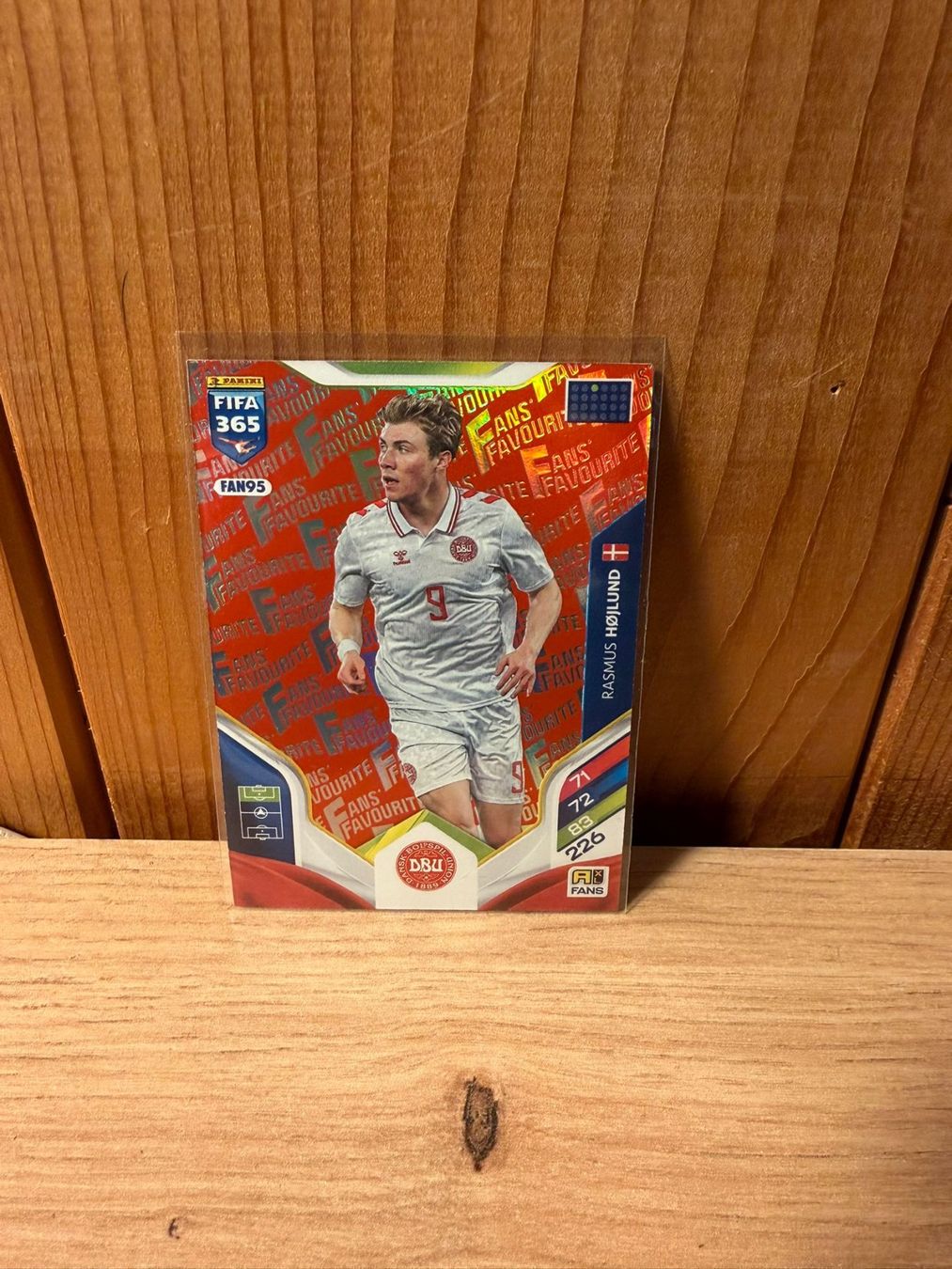 Panini FIFA 365 2023/24 - Rasmus Höjlund Karte! RED (Gebraucht) in ...