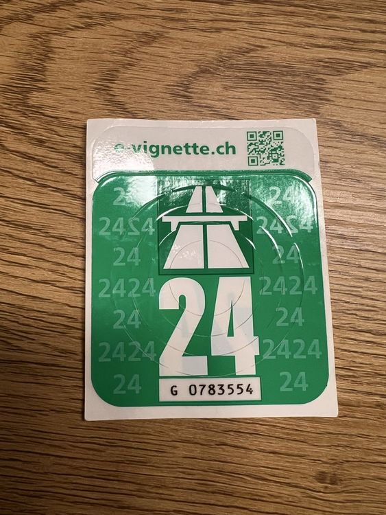Autobahn Vignette Schweiz 2024 (Neu und originalverpackt) in Bülach für CHF 21 – mit Lieferung ...