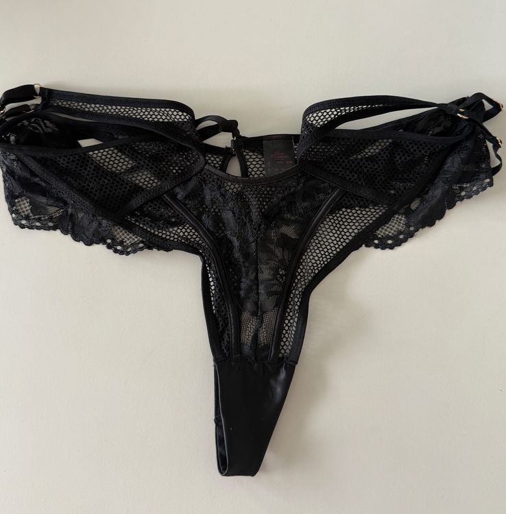 Erotischer String Tanga von Hunkemoller, Gr. L (schwarz) | Kaufen auf ...
