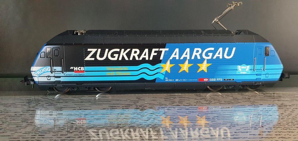HAG:AC: SBB Re 460 ZUGKRAFT AARGAU DIGITAL ATL/LENZ OVP (Gebraucht) in Biglen für CHF 295 – mit ...