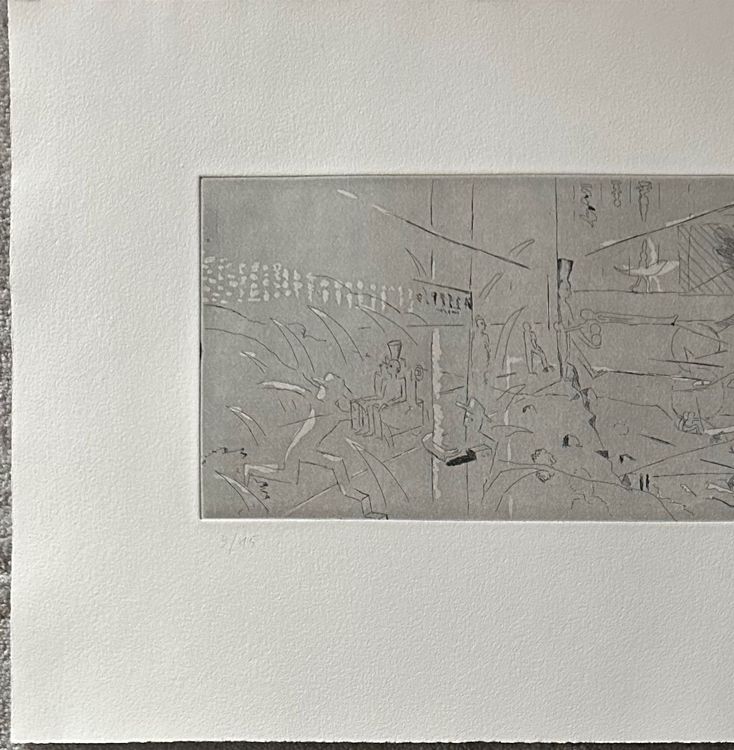 Rolf Winnewisser (1949) Radierung handsigniert Blatt 5/15 (Gebraucht) in Gersau für CHF 58 – mit ...