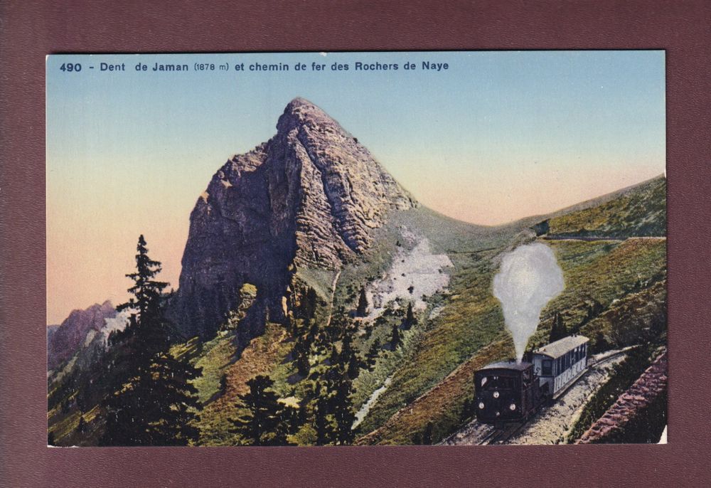 Chemin de fer des Rochers de Naye - Dent de JAMAN (D'occasion) à Pully ...