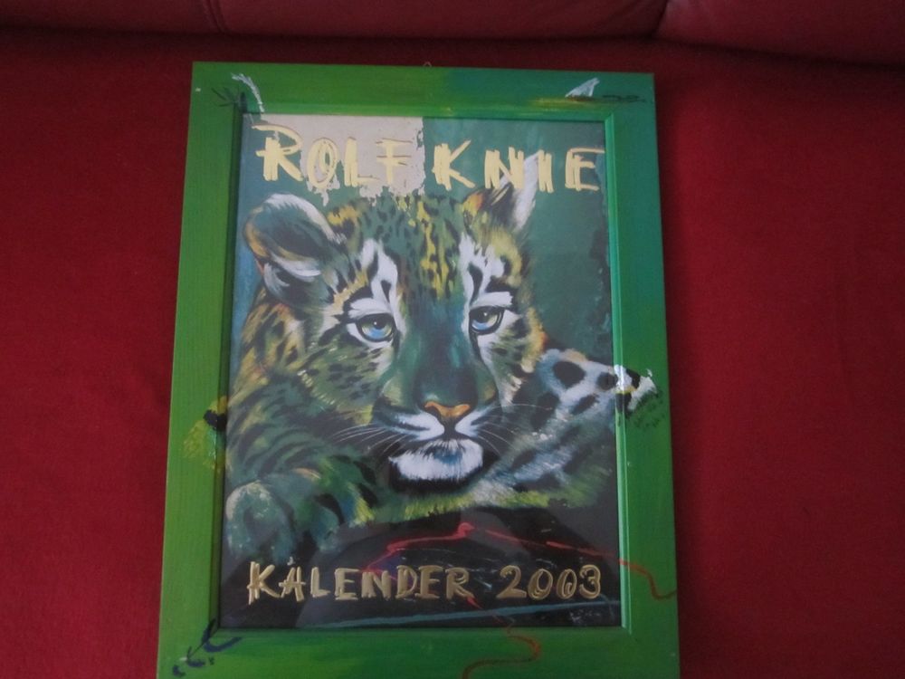 ROLF KNIE (KALENDER 2003 POSTER) EINGERAHMT!! | Kaufen auf Ricardo