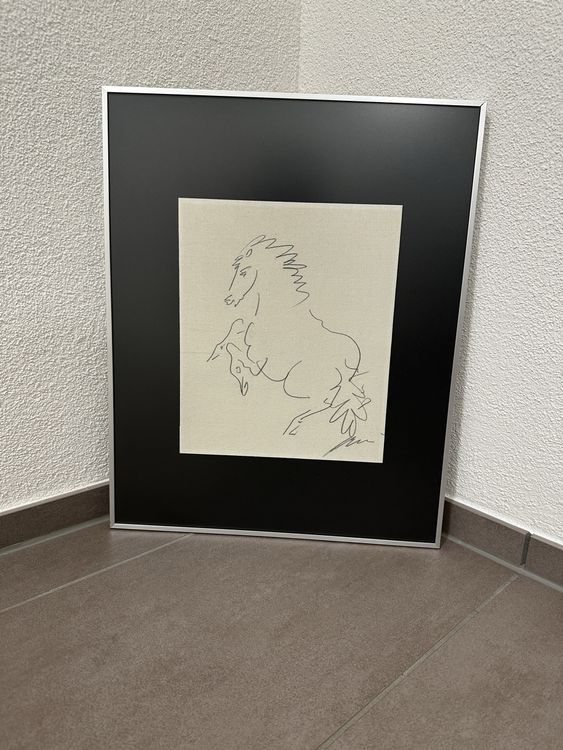 Hans Erni Original Skizze Zeichnung Pferd (Gebraucht) in Ebikon für CHF 100 – mit Lieferung auf ...