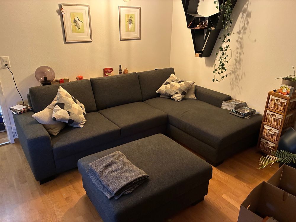 Sofa mit Hocker (Gebraucht) in Zürich für CHF 210 – nur Abholung auf ...