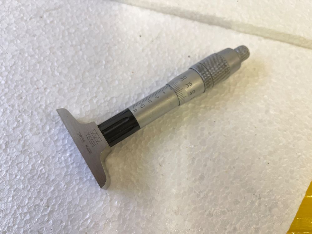 Tiefenmicrometer 0-25mm (Gebraucht) in Unterterzen für CHF 63 – mit Lieferung auf Ricardo kaufen