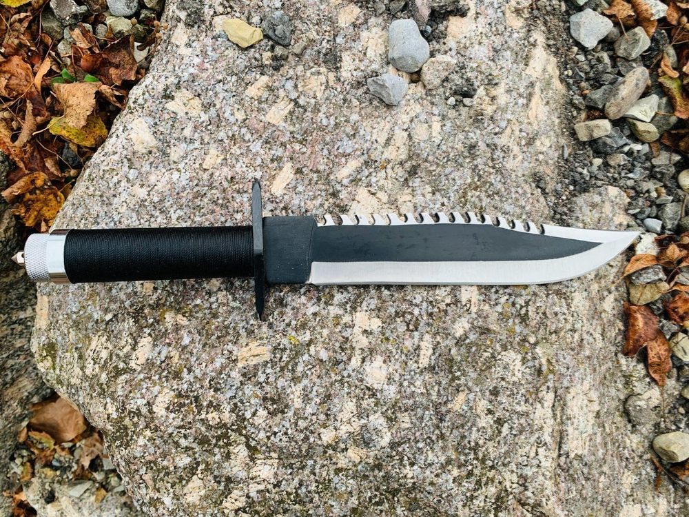 Rambo Survival Messer Black Line 39cm (Neu und originalverpackt) in ...