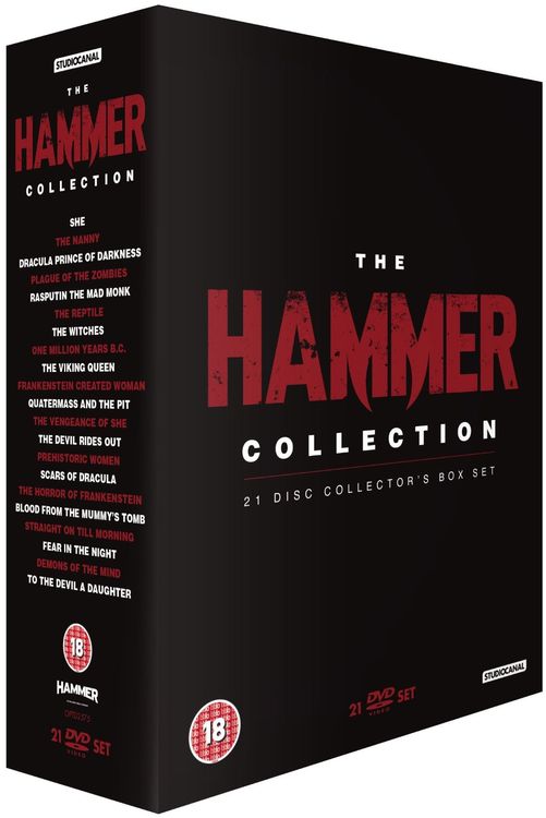 The Hammer 21-Film Collection (1965-1976) UNCUT - DVD-Boxset | Kaufen ...