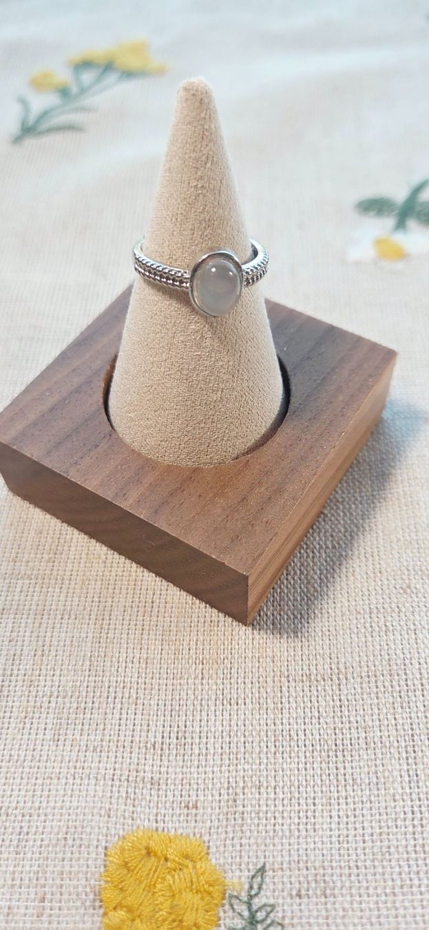 NEW - Silver Plated Fluorite Ring (Adjustable) (Neu (gemäss ...