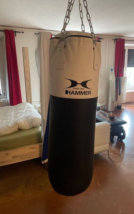 Boxsack Premium White Kick mit 2 Bandagen (Gebraucht) in Busswil TG für ...