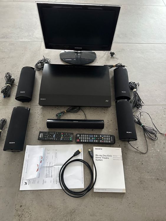 Sony BDV-E380 5.1BluRay Home Cinema Soundsystem + Subwoofer (Gebraucht) in Sirnach für CHF 59 ...