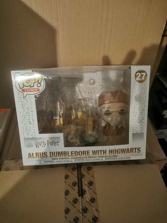 Funko/Harry Potter Dumbledore w/Hogwarts 9 cm/27 (Neu und ...
