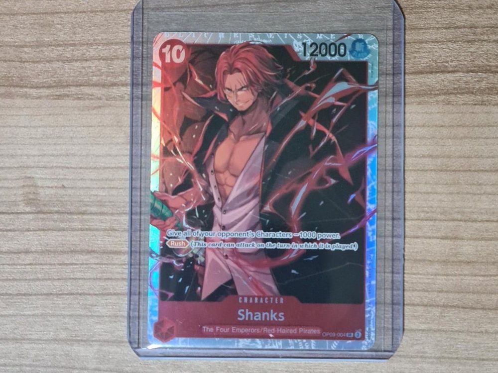 One Piece TCG: Shanks -SR- OP09 (EN) | Kaufen auf Ricardo
