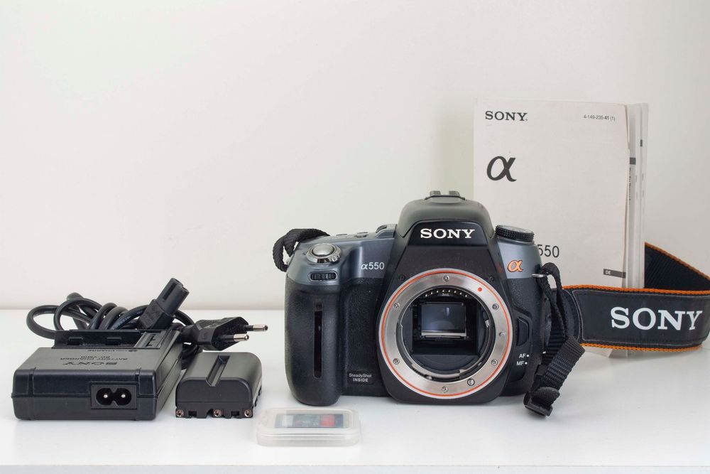 Sony Alpha 550 A550 Digital Spiegelreflex Kamera (Gebraucht) in Zürich ...