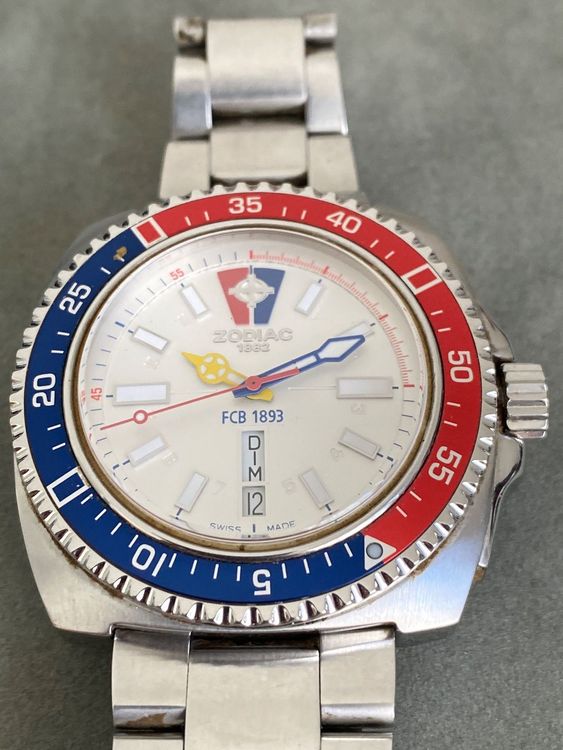 Zodiac FC Basel 46 mm Quarz | Kaufen auf Ricardo