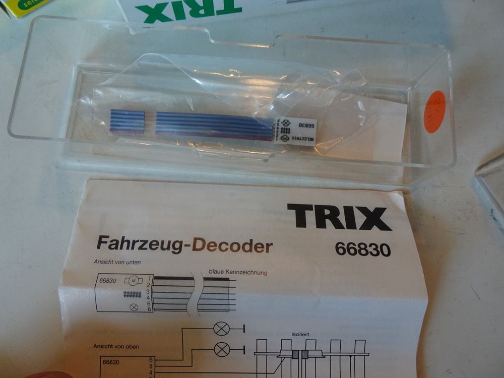 Trix 3 Fahrzeugdecoder 66877/2 x 66836 | Kaufen auf Ricardo