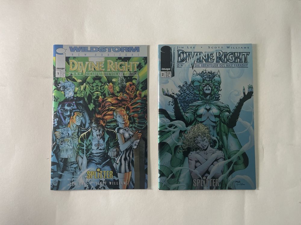 Splitter Comics: Divine Right Band 1 & 2 – komplett (Gebraucht) in ...