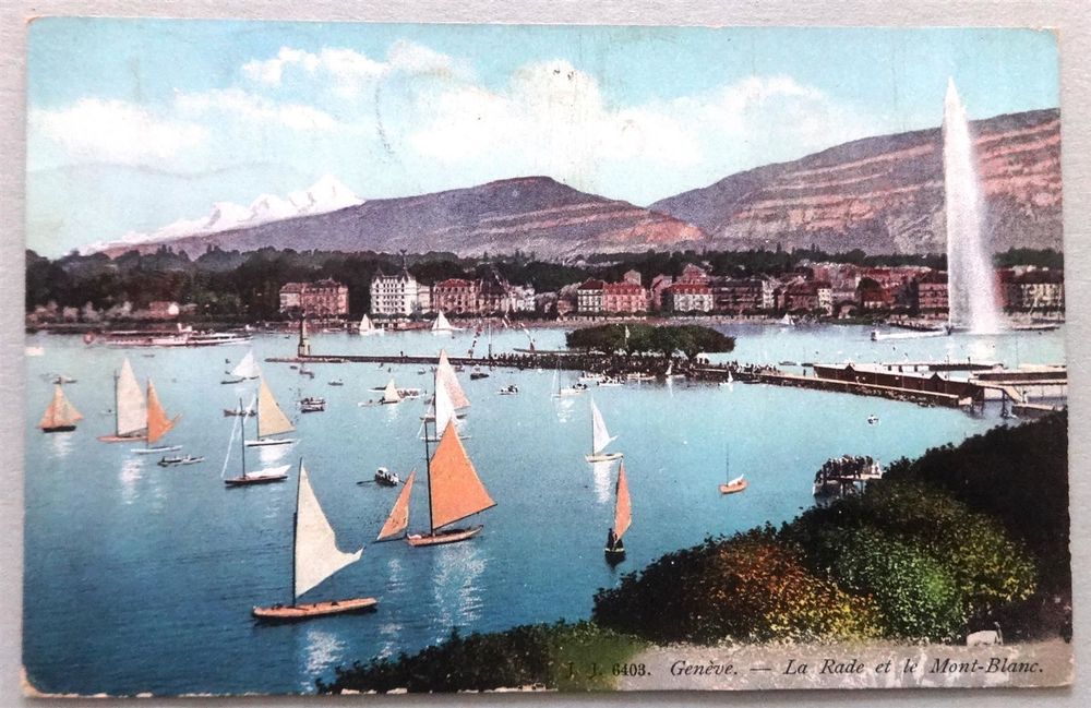 Genève - La Rade et le Mont-Blanc | Kaufen auf Ricardo