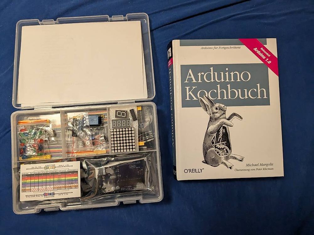 Arduino Starter kit plus Arduino Kochbuch UNGEBRAUCHT (Gebraucht) in ...