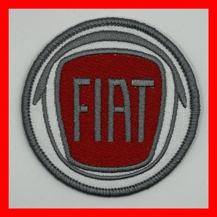 Fiat Aufnäher Badge Patch Flick Punto Abarth Panda Uno Auto (Neu und ...