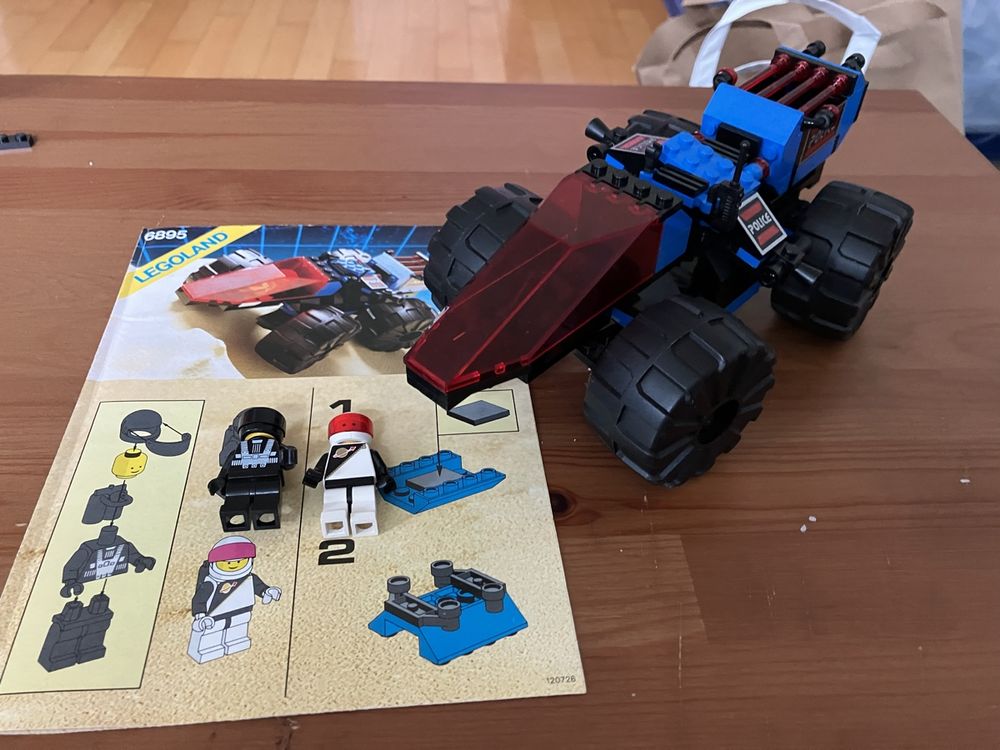 Lego 6895 Spy-Trak I komplett mit Anleitung und Figuren (Gebraucht) in ...